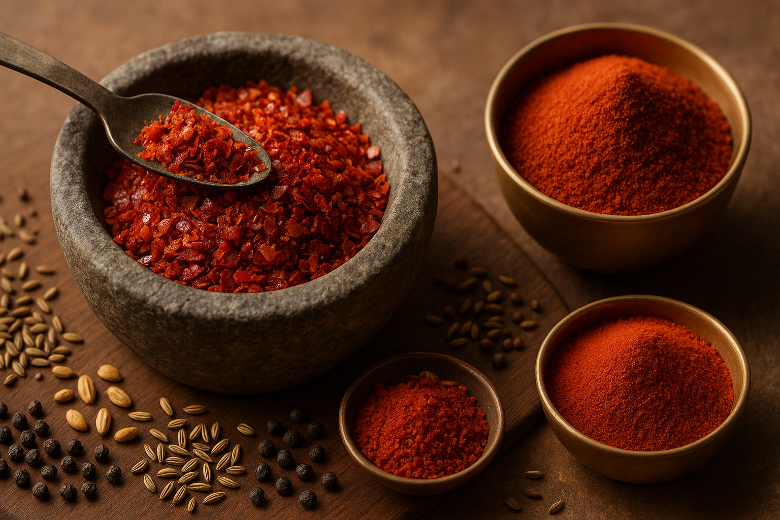 Unique Kuti Mirch Texture for Authentic Indian Spice Blends- Saptrishi ...